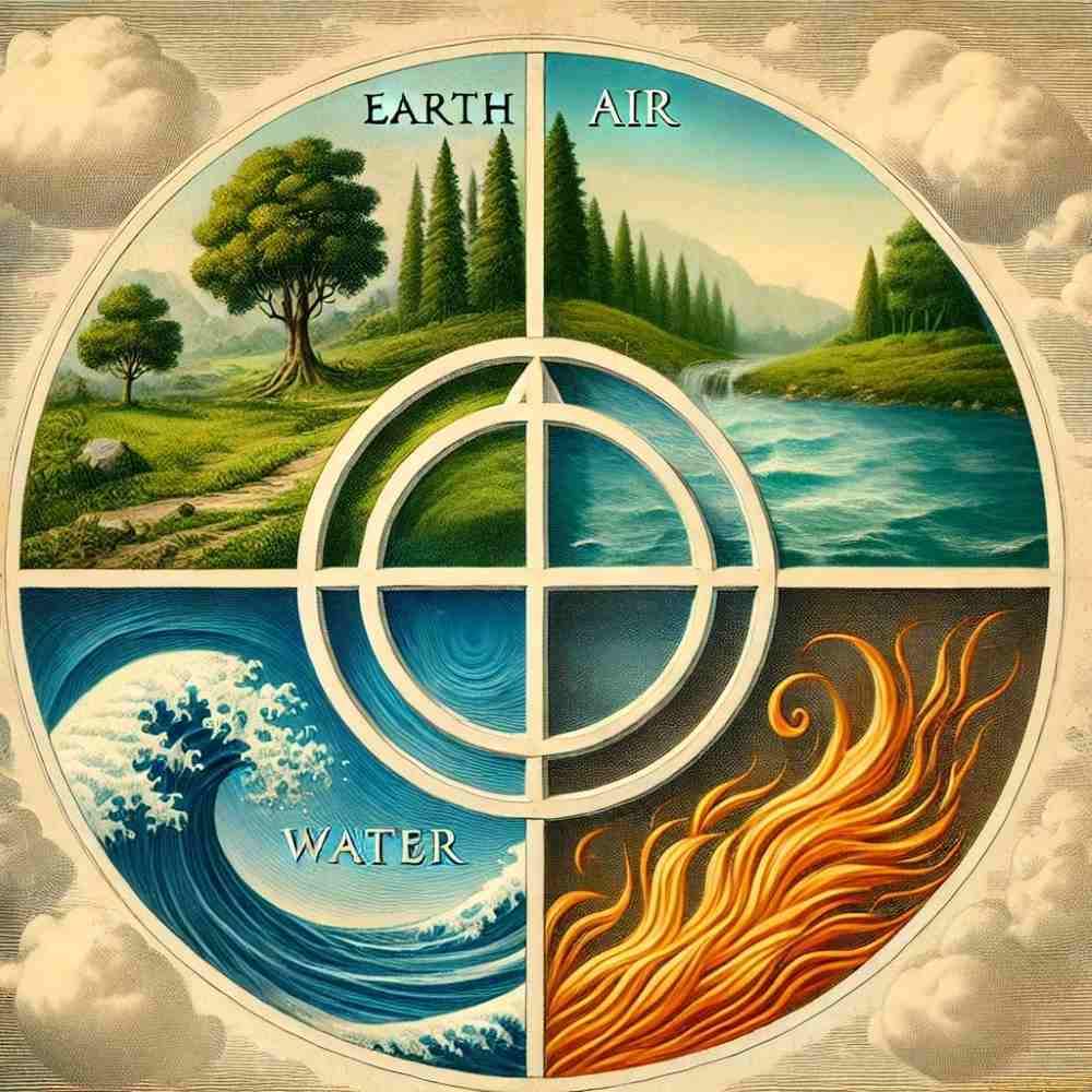 I Quattro Elementi: Un Pilastro del Pensiero Magico e Filosofico